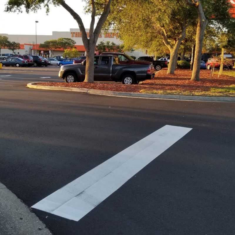 Gallery | All Florida Striping | Brevard County, FL